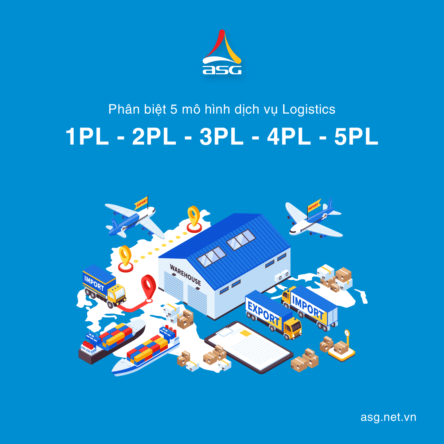 1PL, 2PL, 3PL, 4PL, 5PL trong Logistics là gì? - Tập đoàn ASG | ASG ...